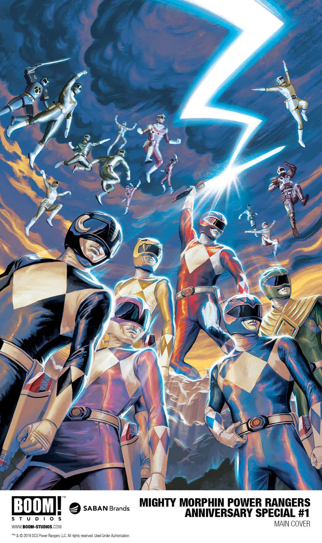 Celebrate Saban’s Power Rangers 25th Anniversary With A New Comic Book ...