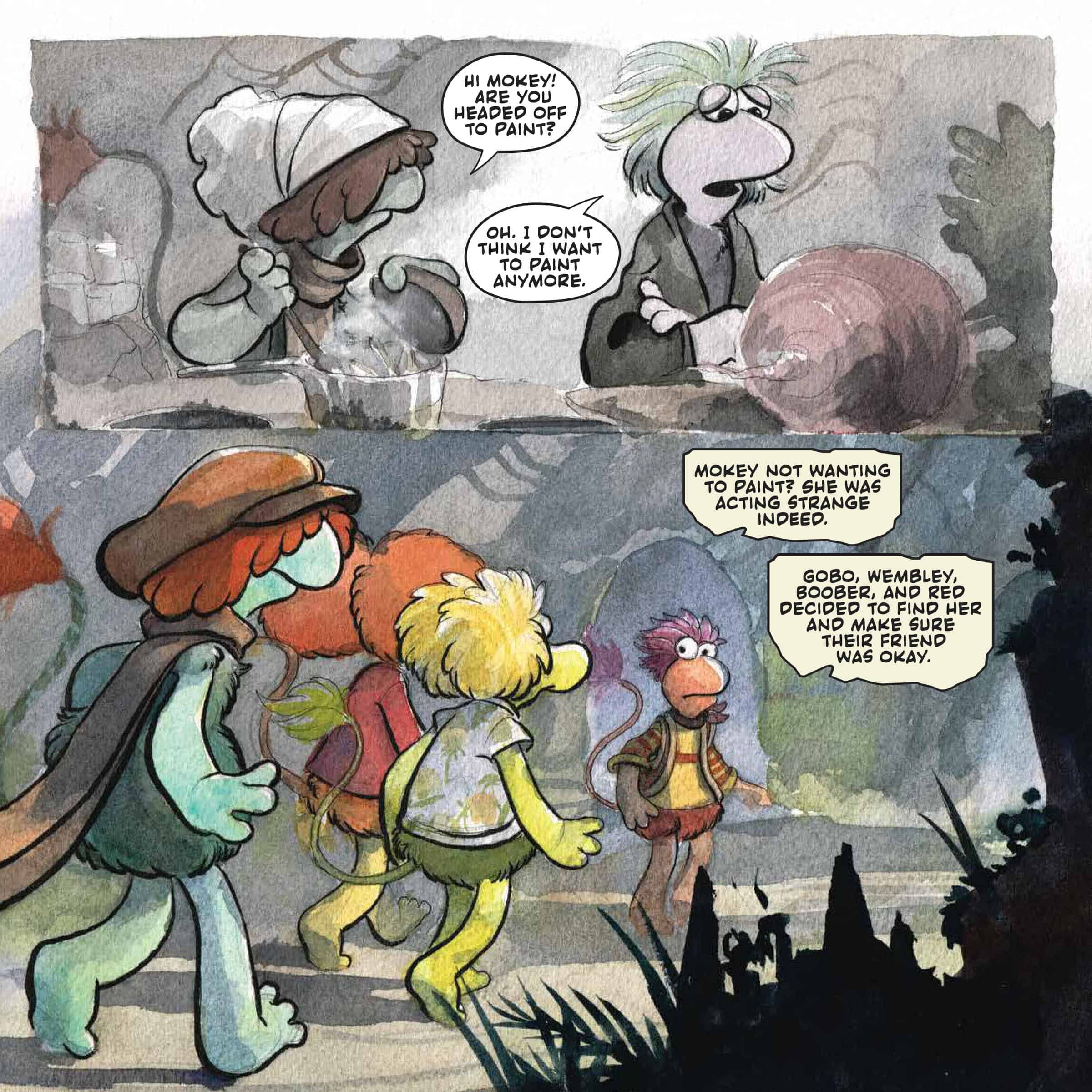 Fraggle Rock First Look – BOOM! Studios