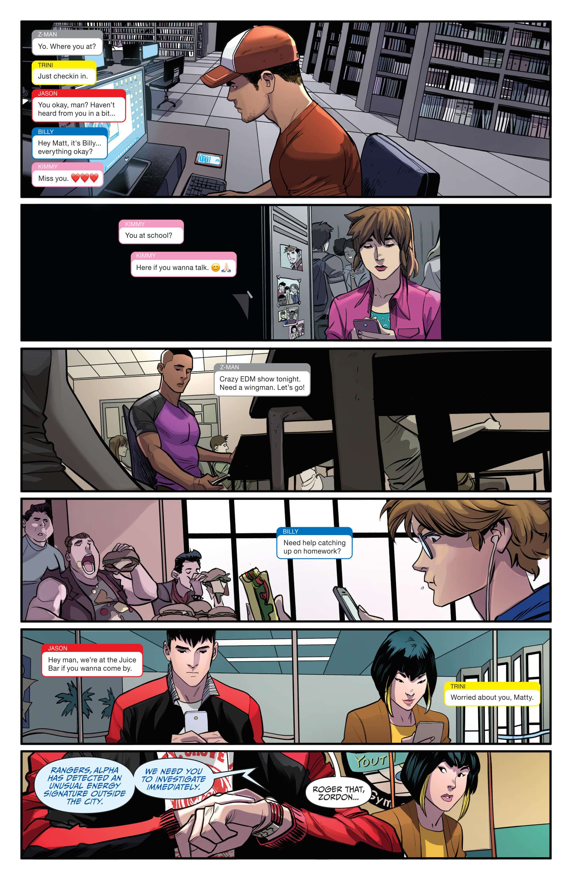 Go Go Power Rangers #9 First Look – BOOM! Studios