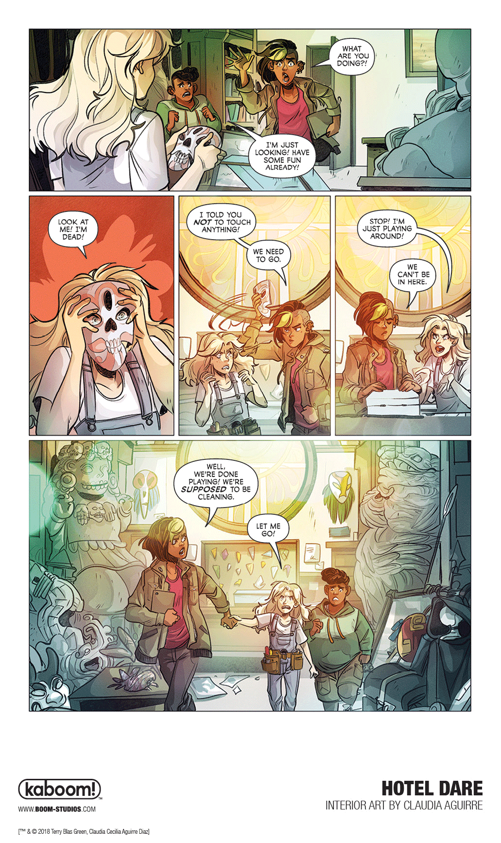 HOTEL DARE First Look – BOOM! Studios