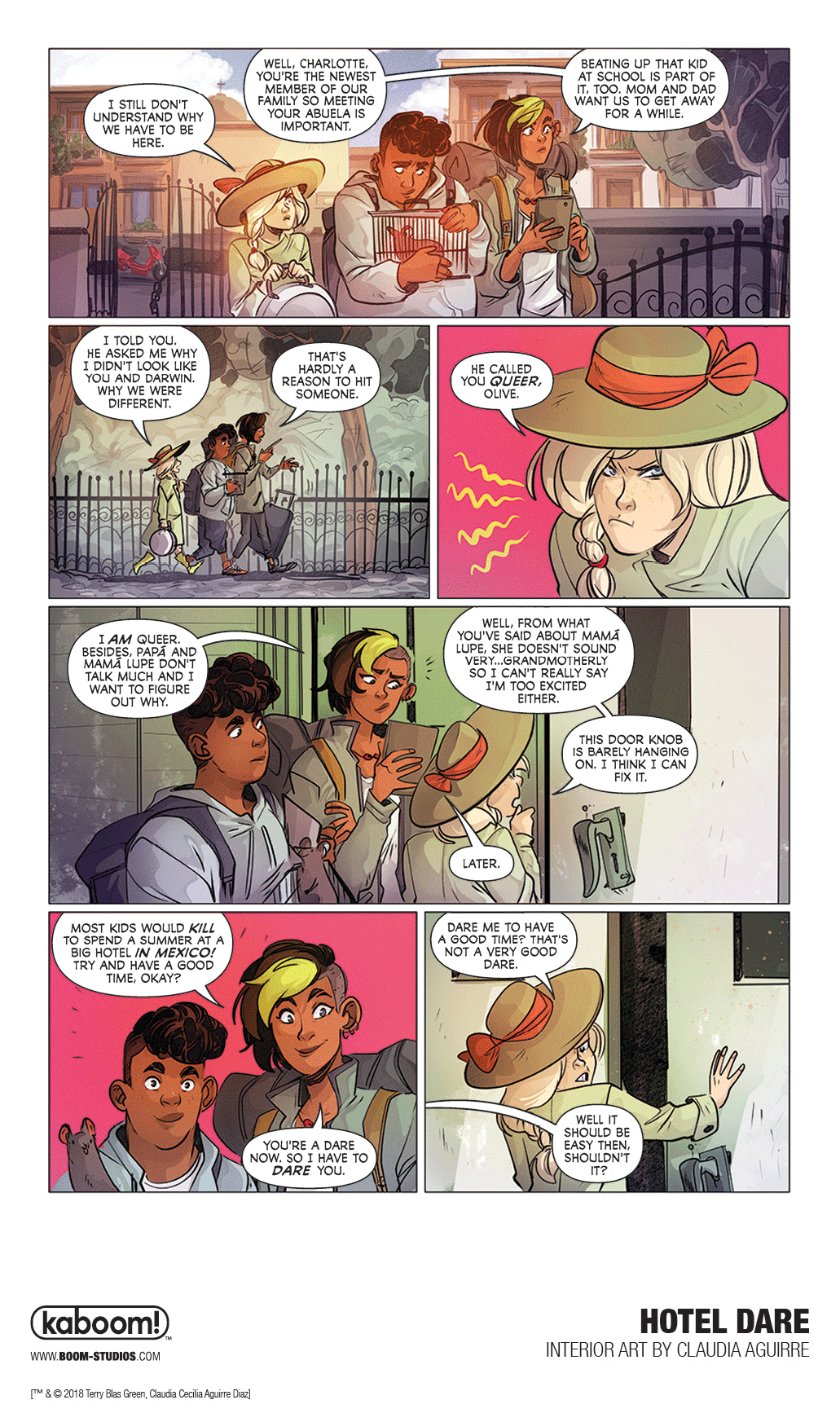 HOTEL DARE First Look – BOOM! Studios