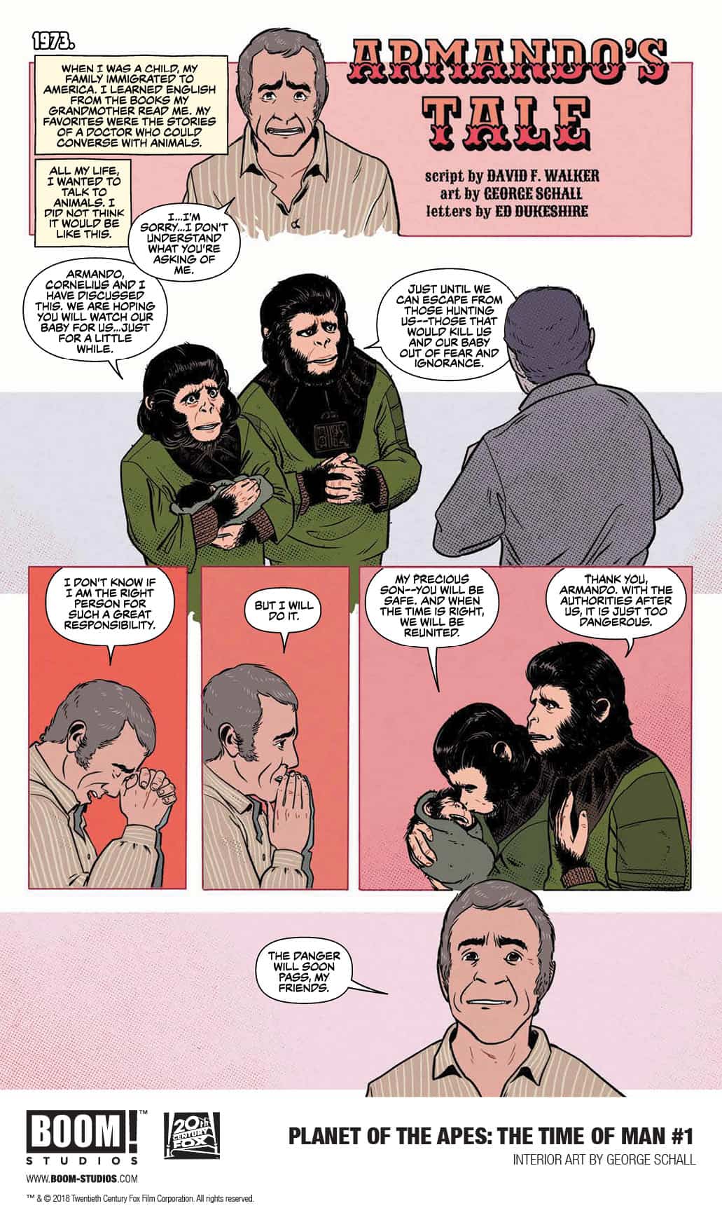PLANET OF THE APES: THE TIME OF MAN #1 First Look – BOOM! Studios
