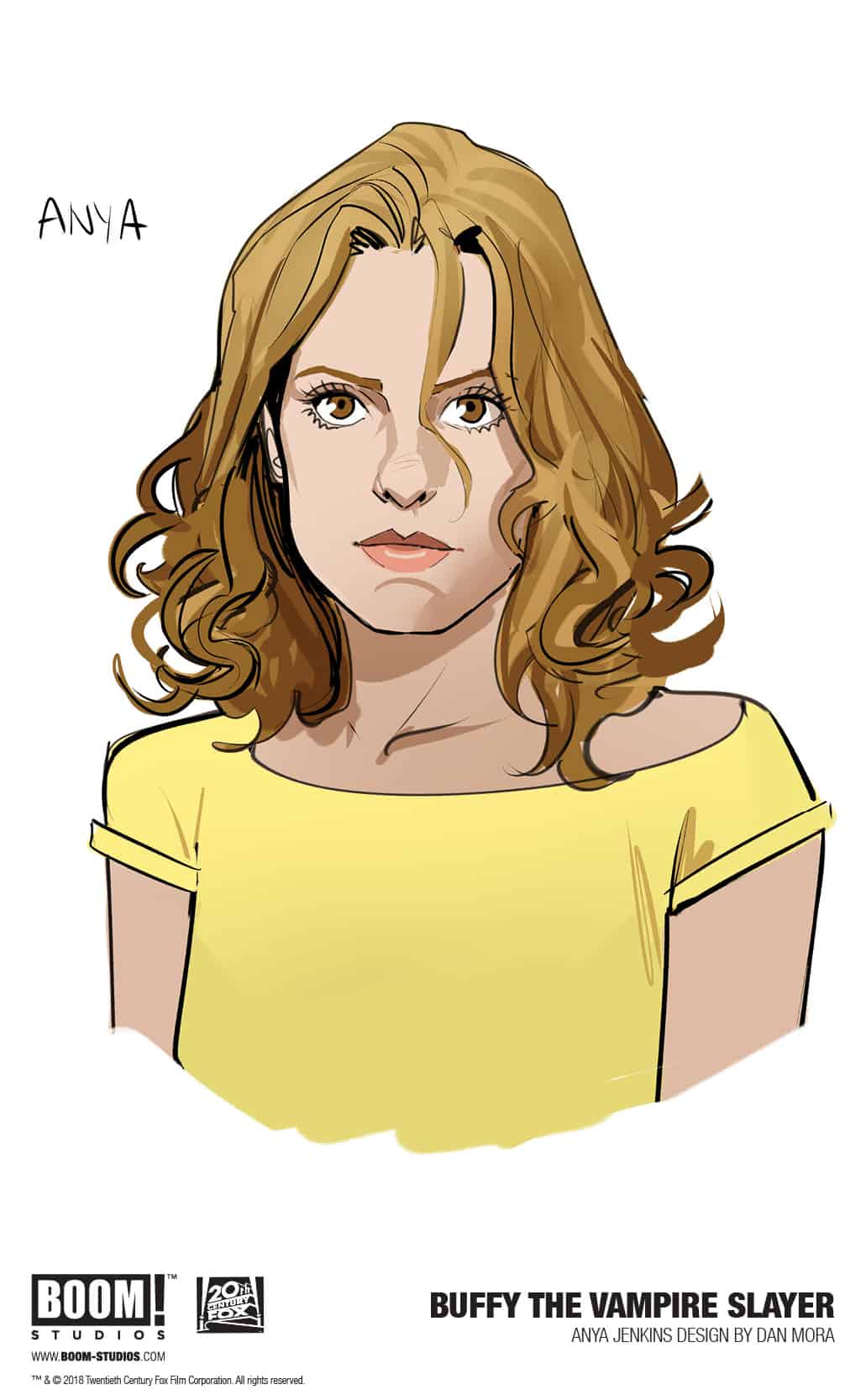 BUFFY THE VAMPIRE SLAYER Character Design First Look – BOOM! Studios