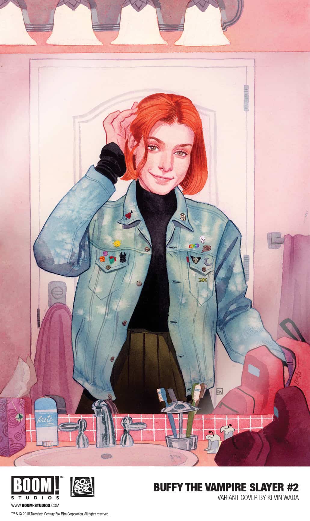 Kevin Wada Covers BUFFY THE VAMPIRE SLAYER #2 – BOOM! Studios