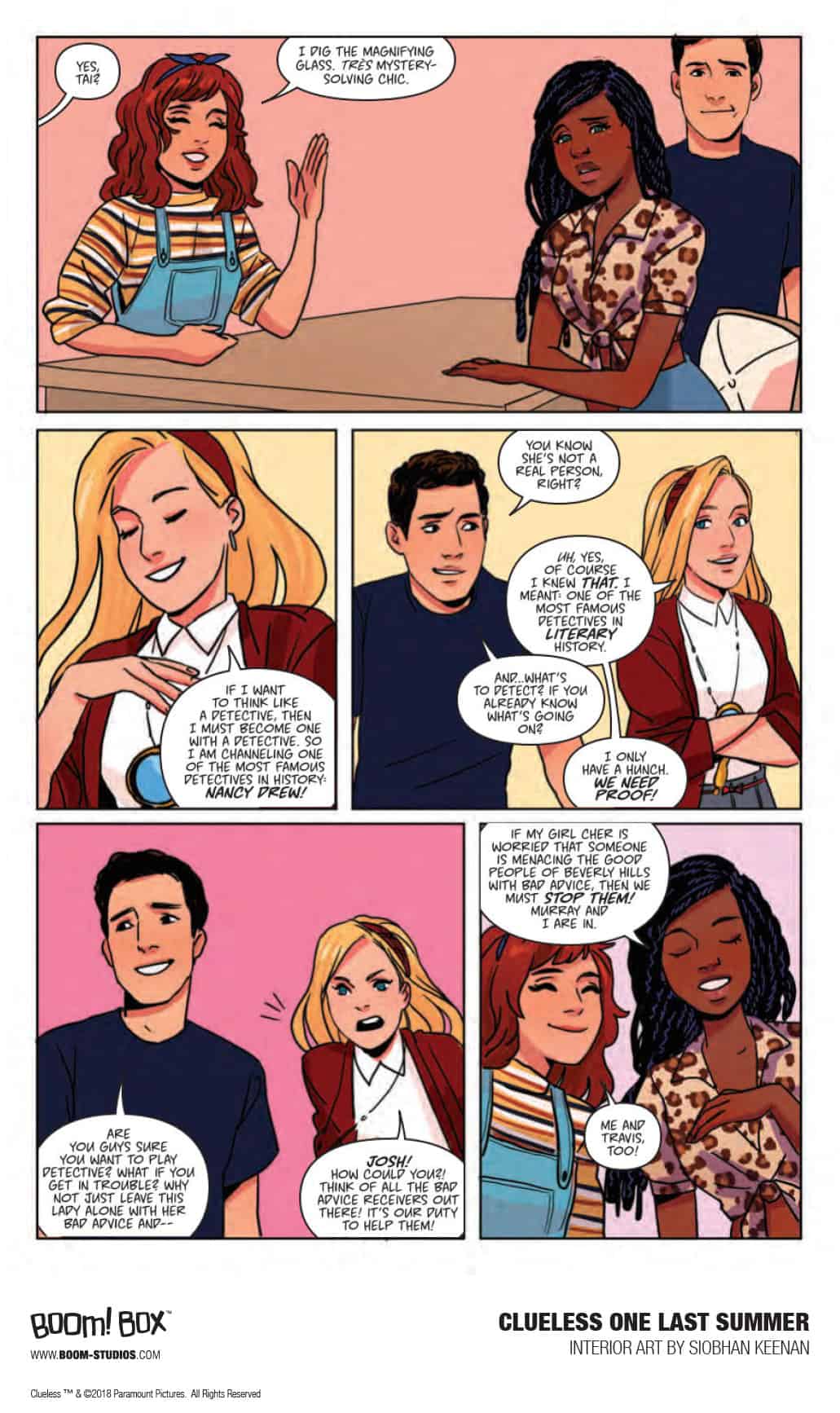 CLUELESS: ONE LAST SUMMER New Look – BOOM! Studios