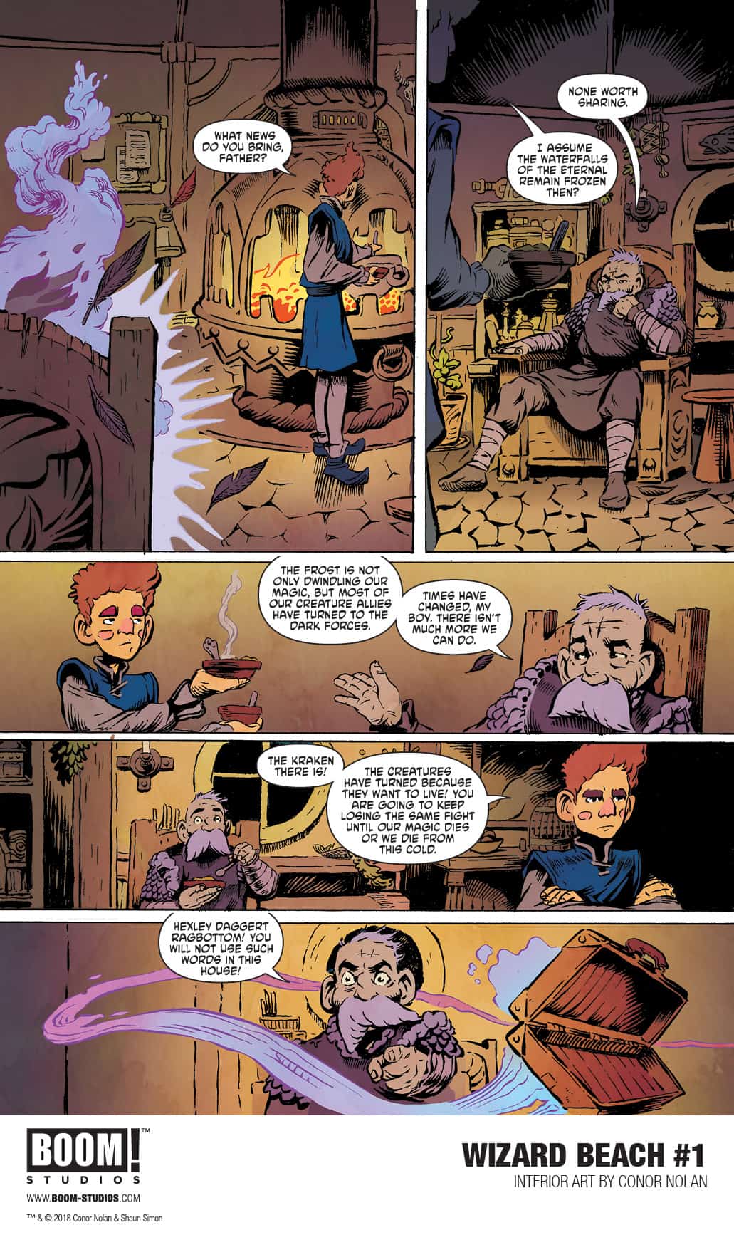 WIZARD BEACH #1 First Look – BOOM! Studios