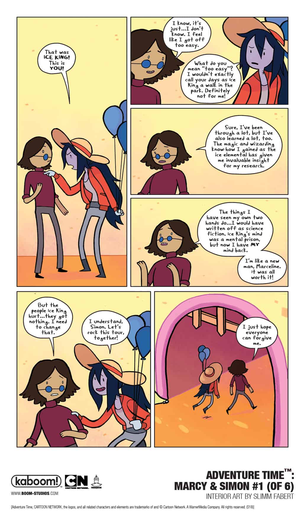 ADVENTURE TIME: MARCY & SIMON #1 First Look – BOOM! Studios