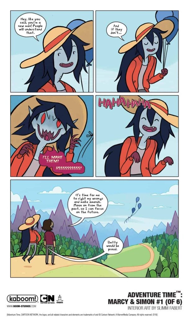 Adventure Time Comic Simon