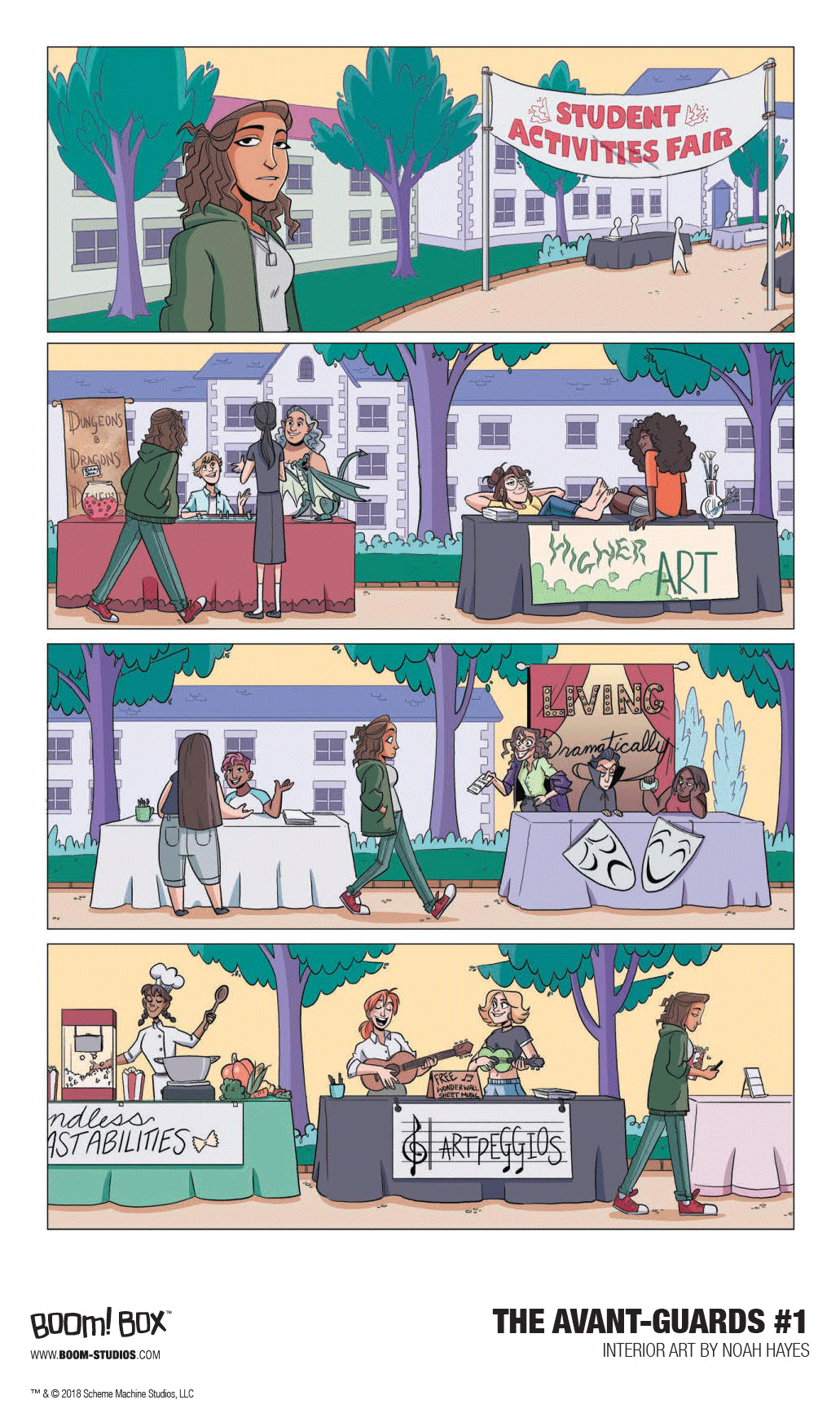 THE AVANT-GUARDS #1 First Look – BOOM! Studios