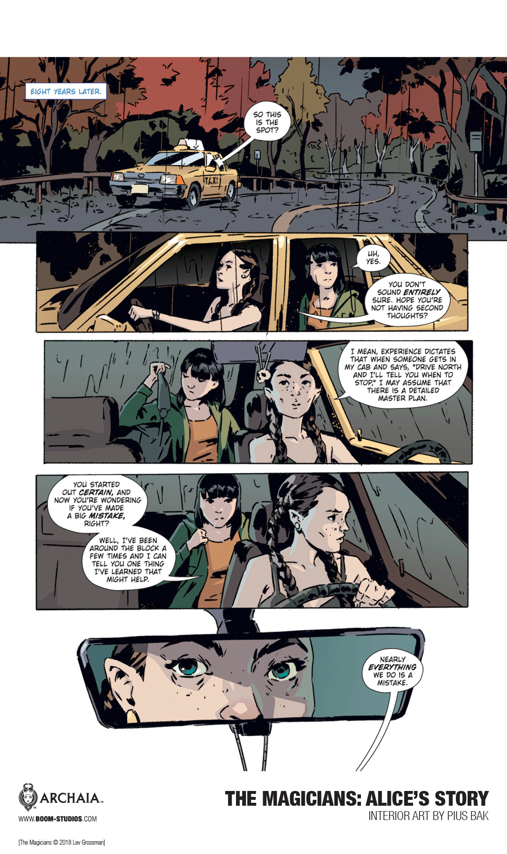 THE MAGICIANS: ALICE’S STORY First Look – BOOM! Studios