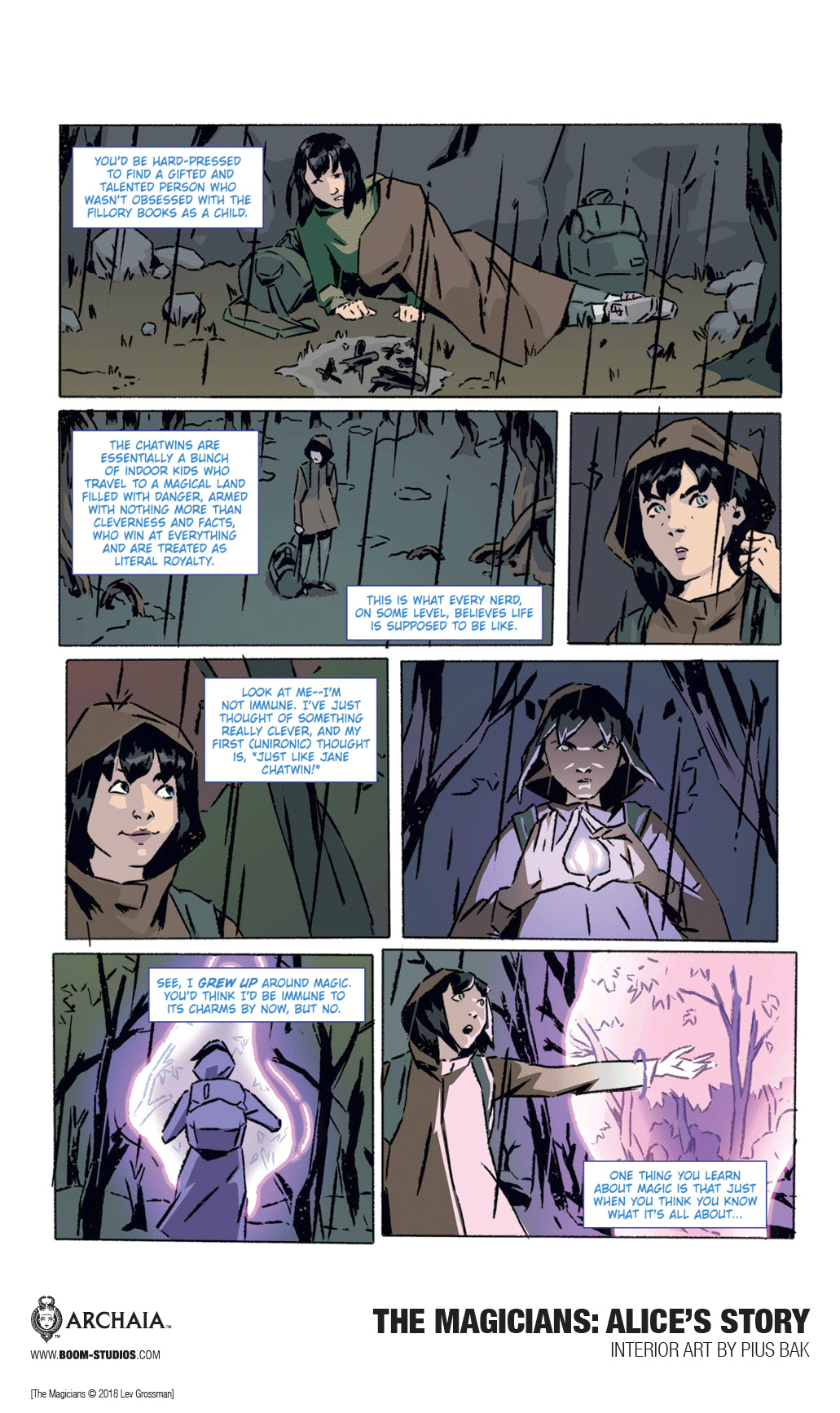 THE MAGICIANS: ALICE’S STORY First Look – BOOM! Studios