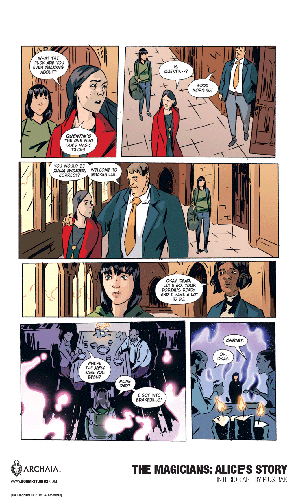 THE MAGICIANS: ALICE’S STORY First Look – BOOM! Studios