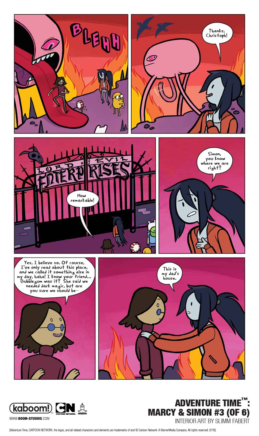 ADVENTURE TIME™: MARCY & SIMON #3 First Look – BOOM! Studios