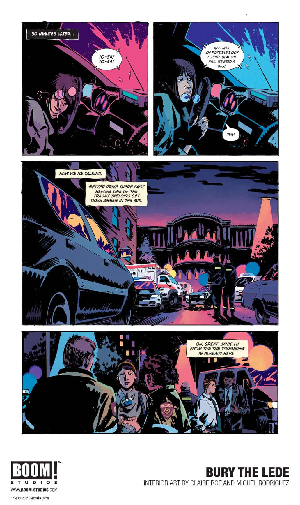 BURY THE LEDE First Look – BOOM! Studios