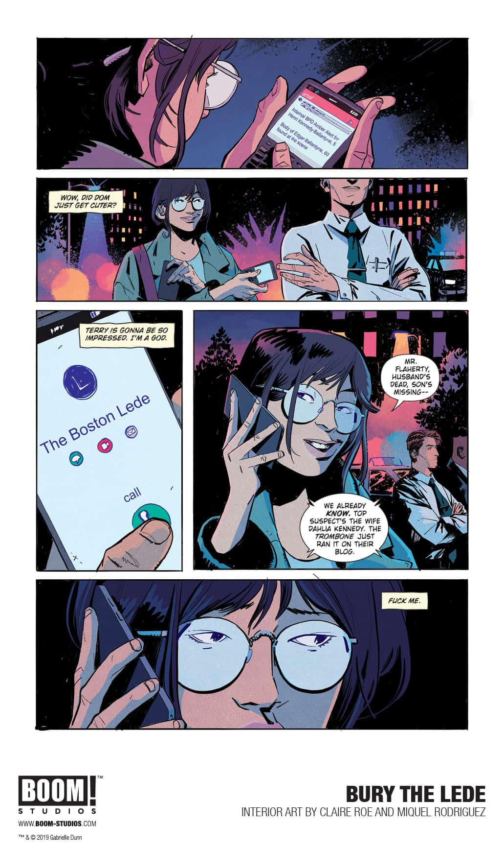 BURY THE LEDE First Look – BOOM! Studios