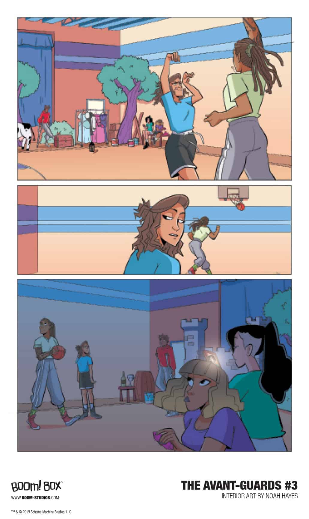 THE AVANT-GUARDS #3 First Look – BOOM! Studios