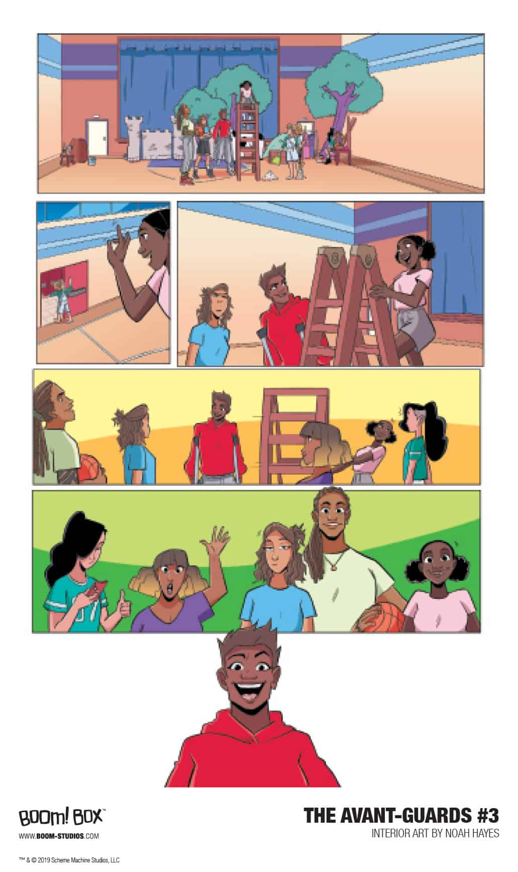 THE AVANT-GUARDS #3 First Look – BOOM! Studios