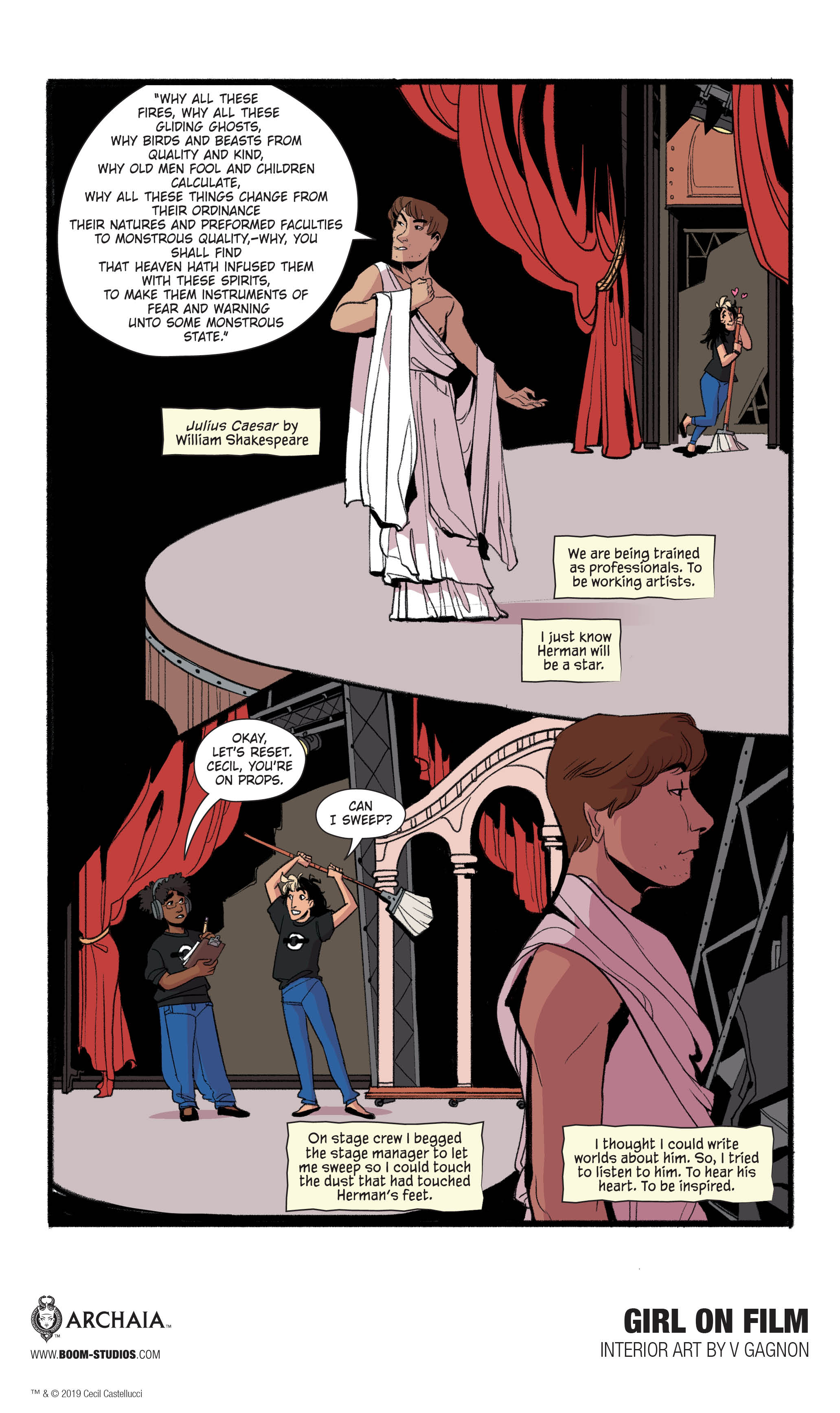 GIRL ON FILM First Look – BOOM! Studios