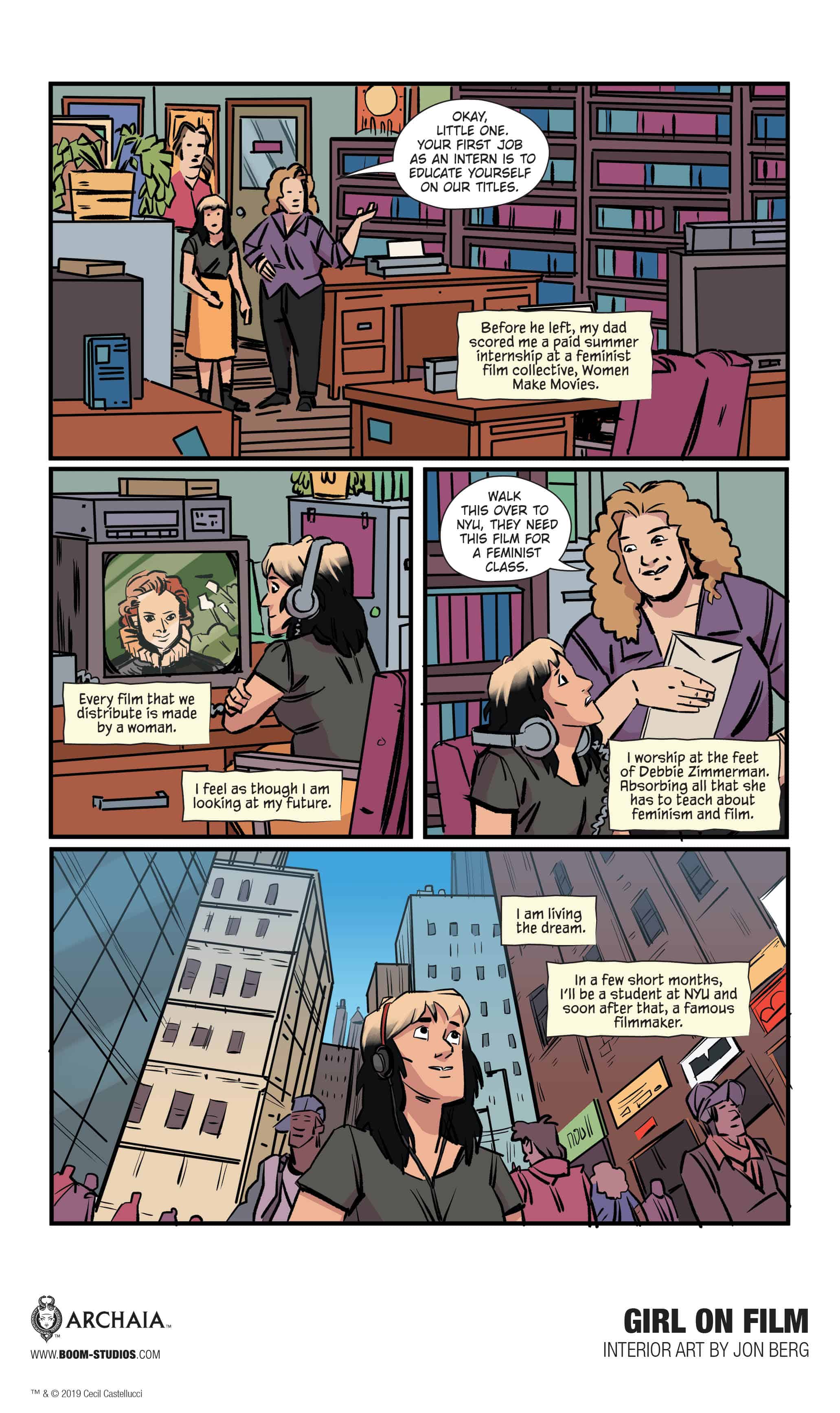 GIRL ON FILM First Look – BOOM! Studios