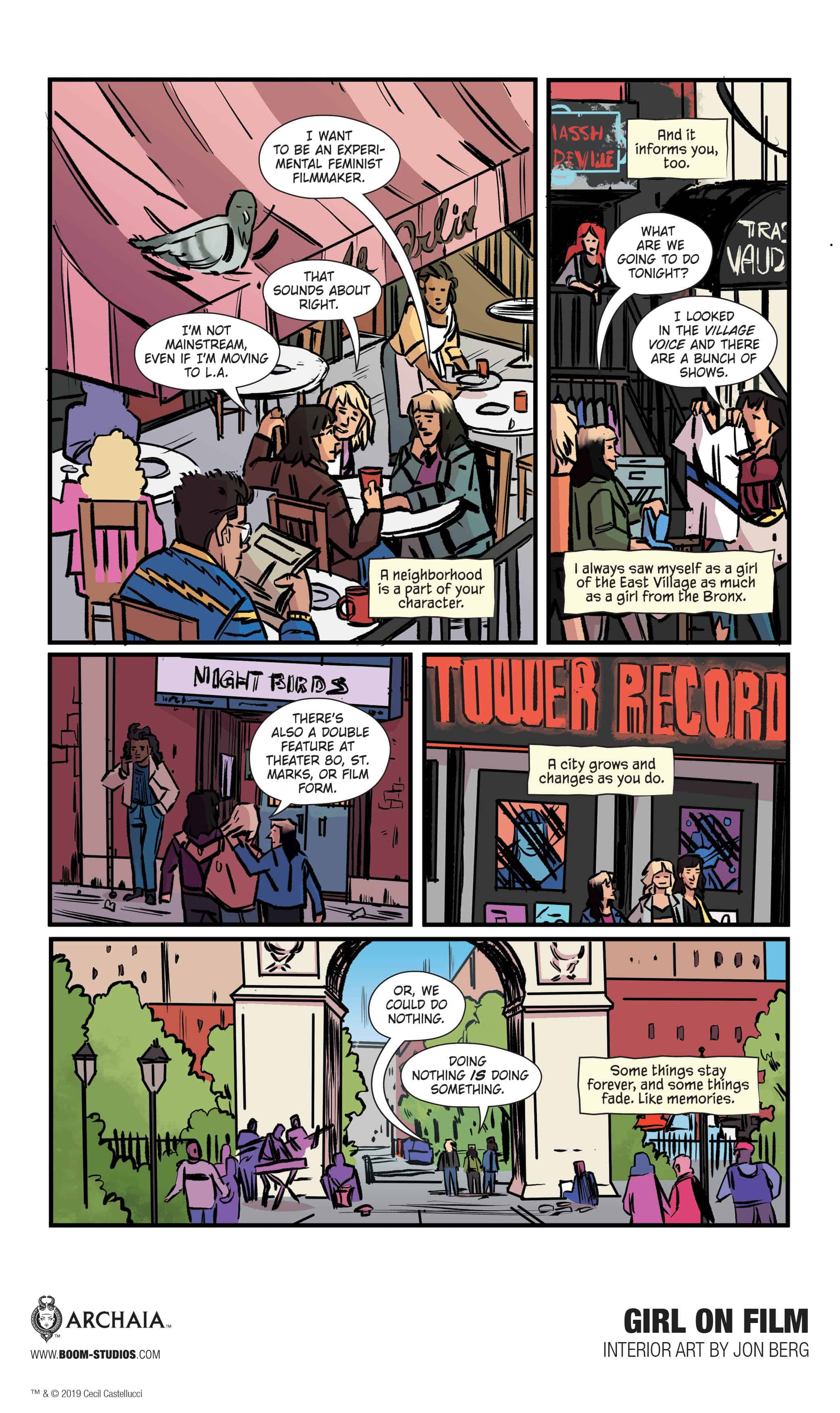 GIRL ON FILM First Look – BOOM! Studios