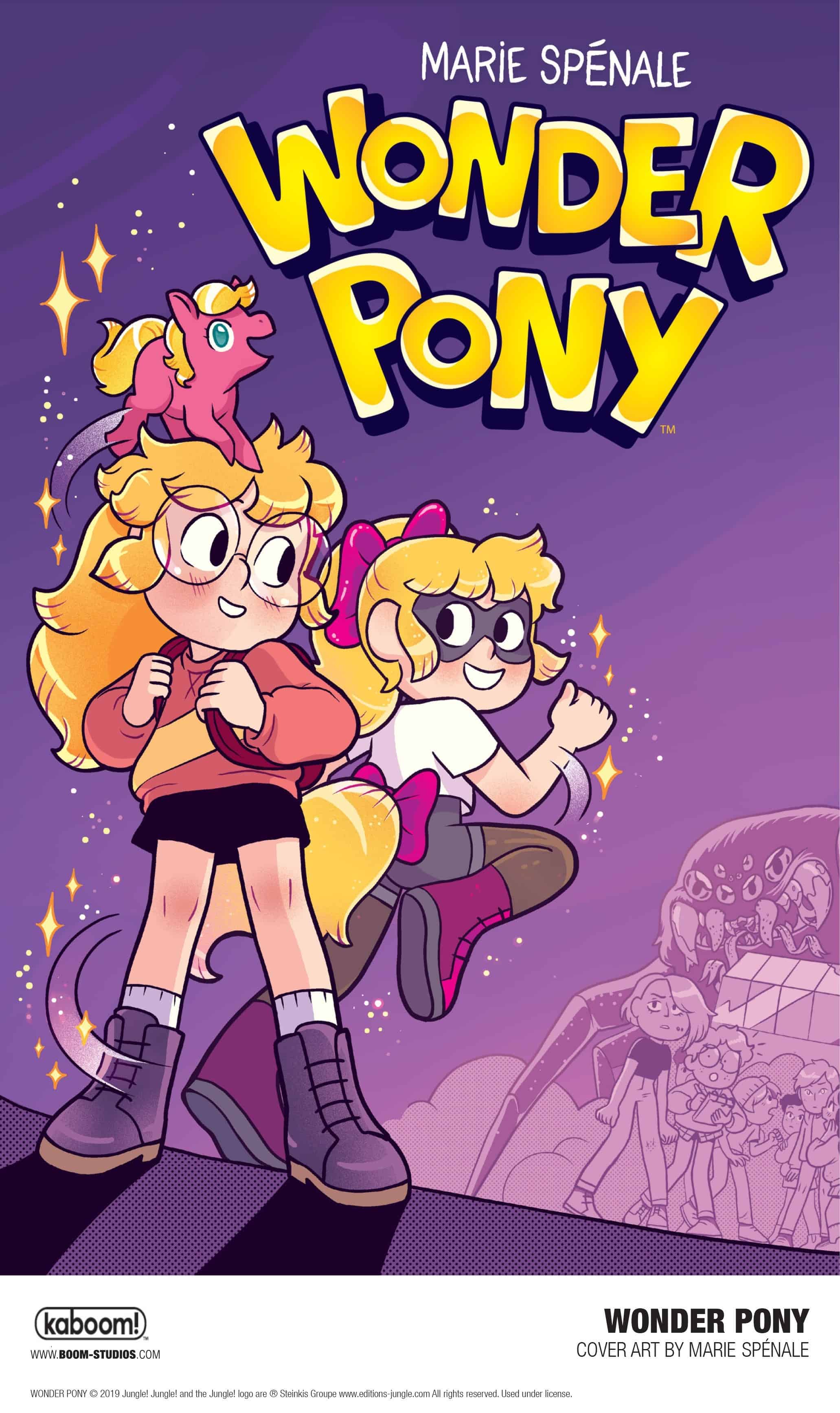 Marie Spénale’s WONDER PONY Transforms Student into Superhero in April ...
