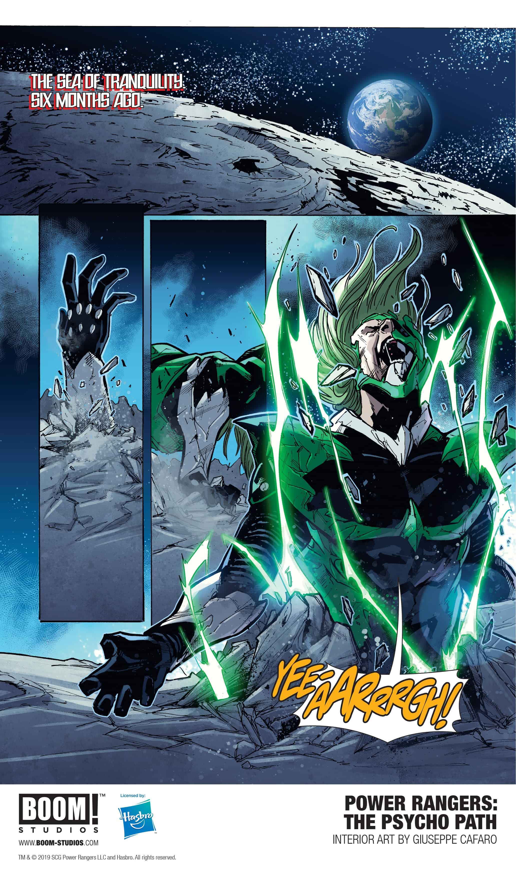 SABAN’S POWER RANGERS: THE PSYCHO PATH First Look – BOOM! Studios