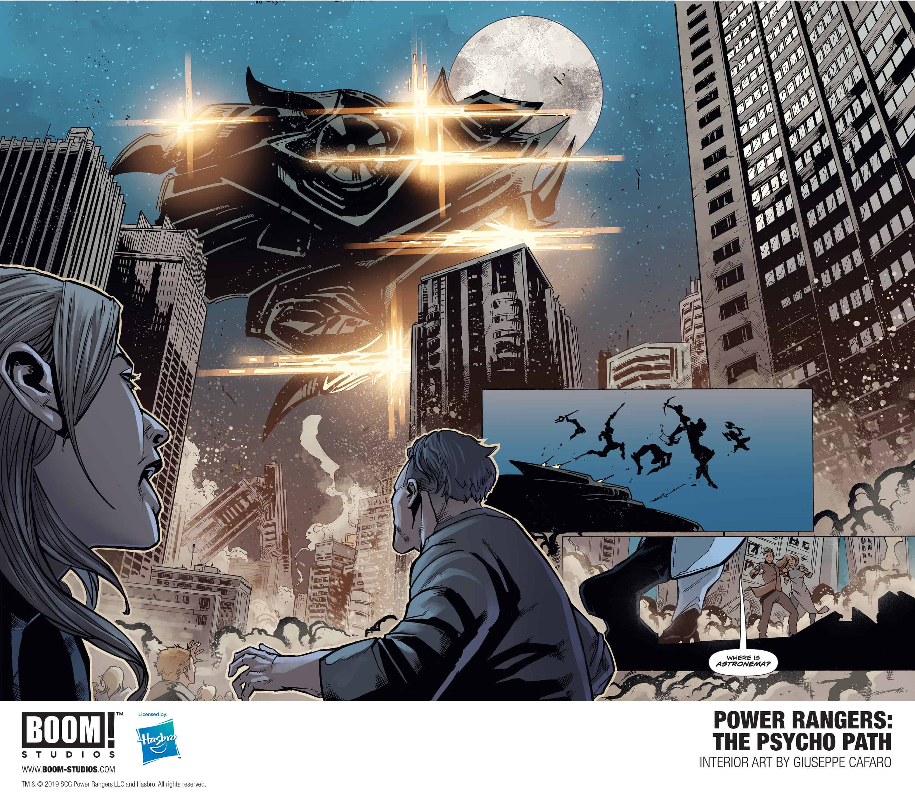 SABAN’S POWER RANGERS: THE PSYCHO PATH First Look – BOOM! Studios