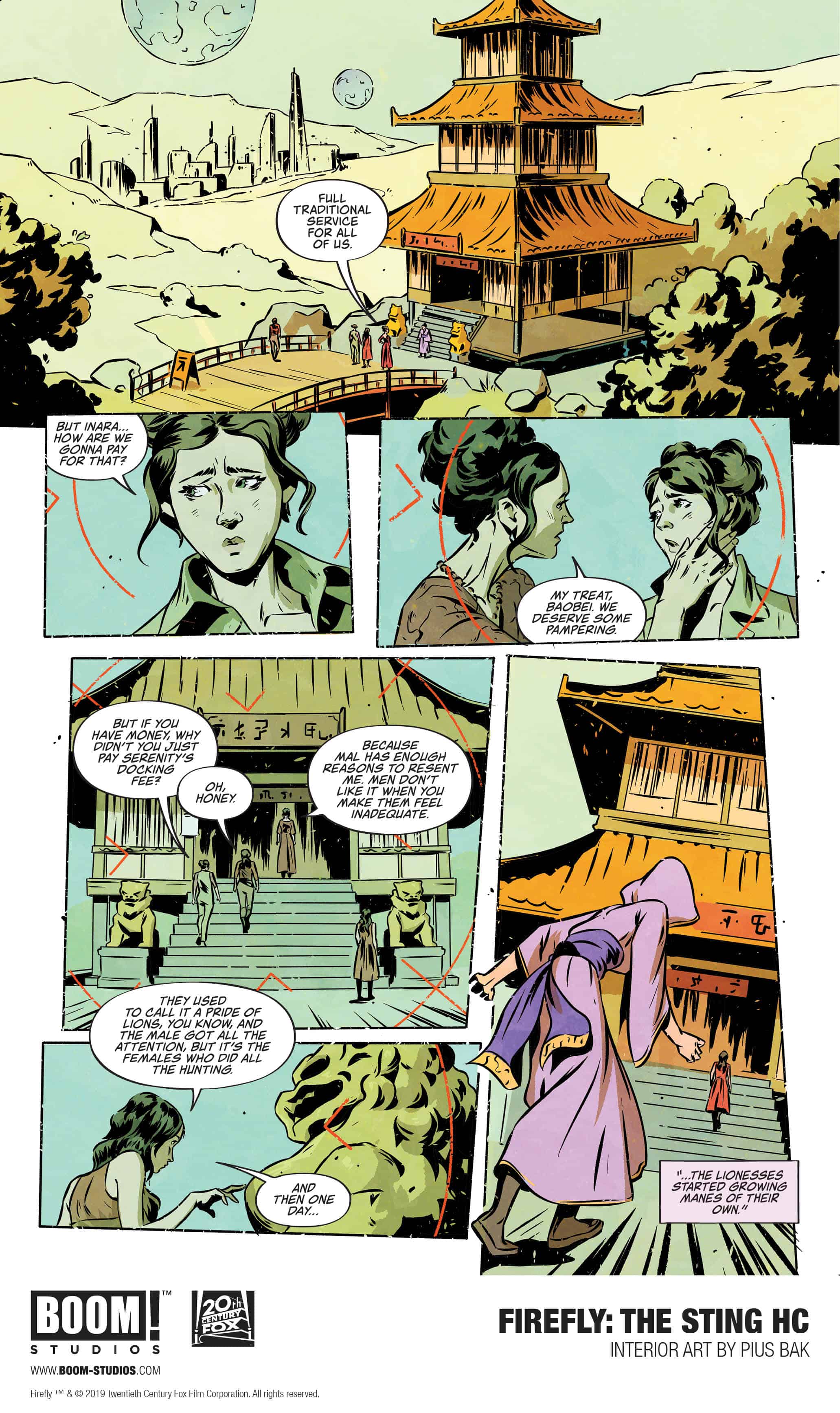 FIREFLY: THE STING Original Graphic Novel First Look – BOOM! Studios