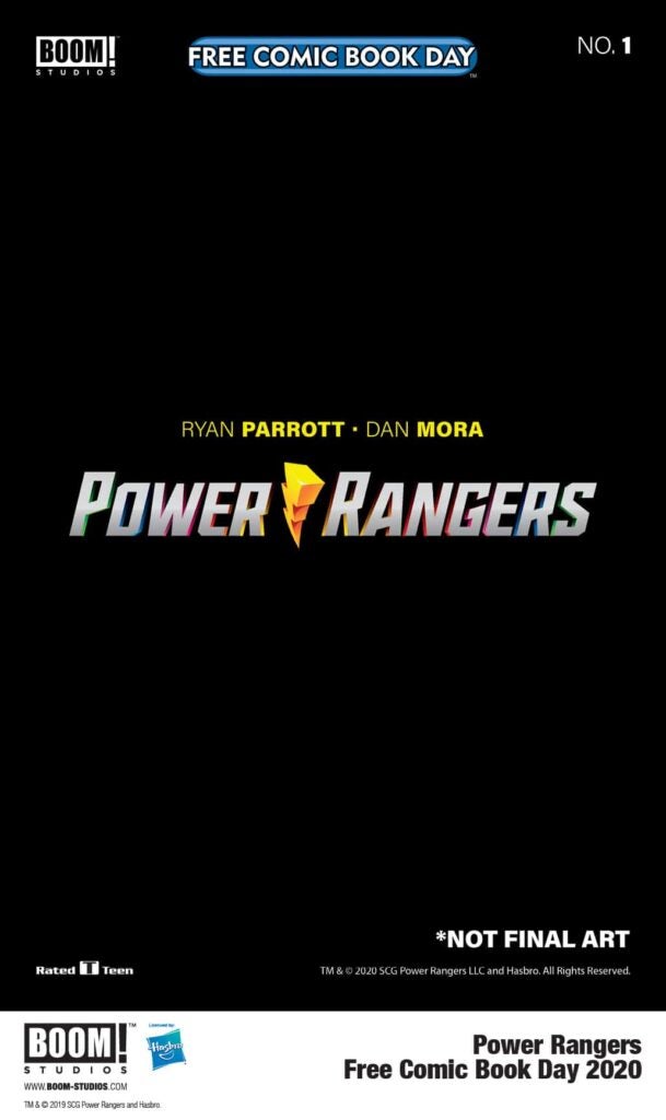 BOOM! Studios Announces POWER RANGERS Special for Free Comic Book Day ...