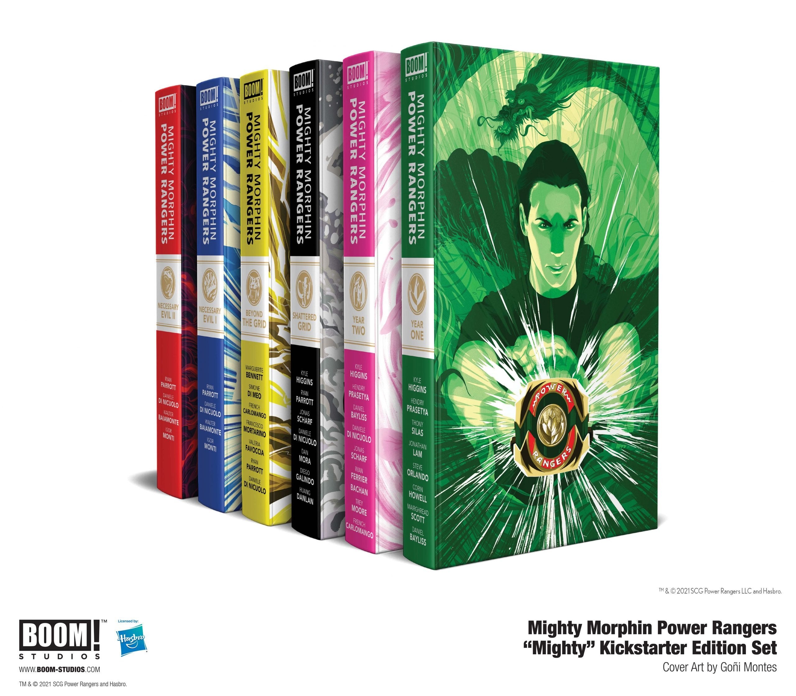 Limited Edition MIGHTY MORPHIN POWER RANGERS Hardcovers Available for ...