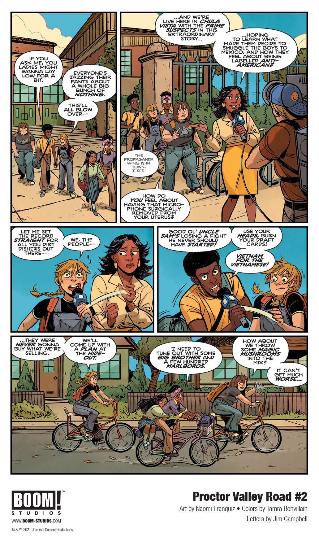 PROCTOR VALLEY ROAD #2 First Look – BOOM! Studios