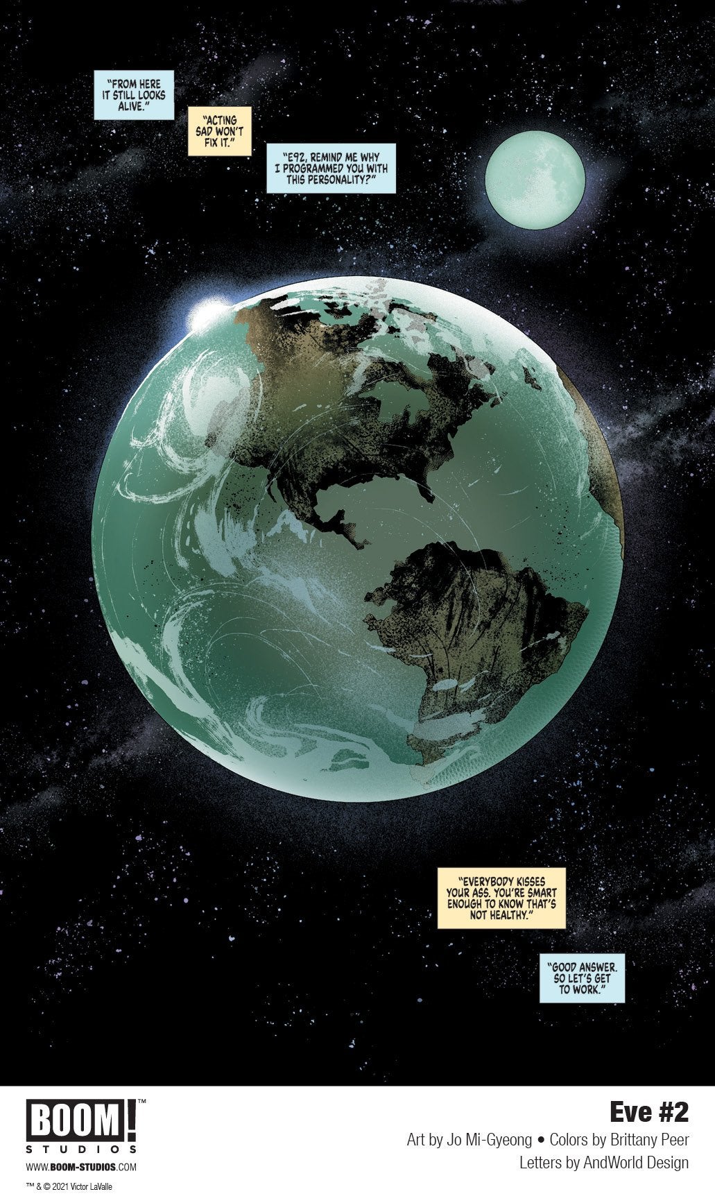 EVE #2 First Look – BOOM! Studios