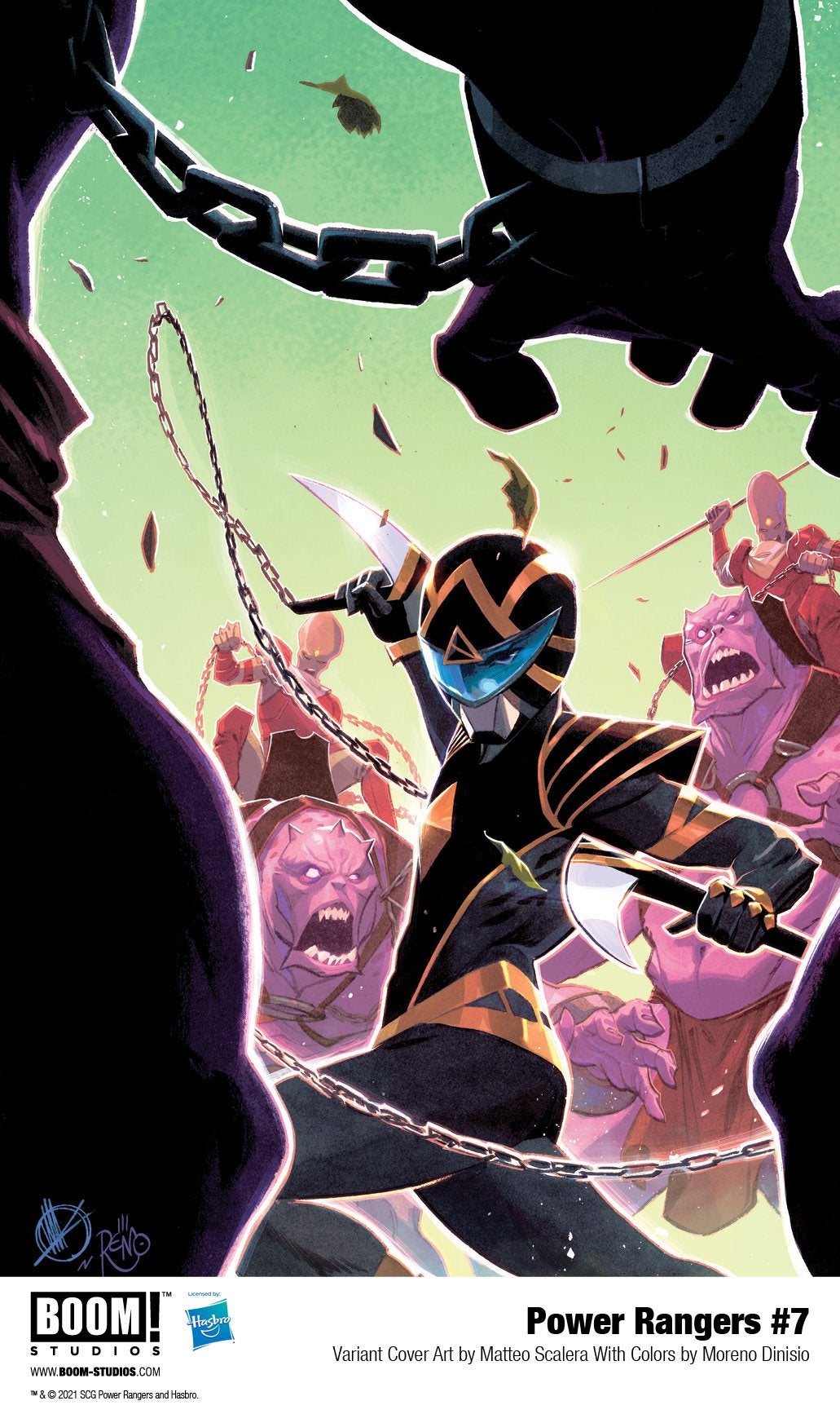 POWER RANGERS #7 First Look – BOOM! Studios