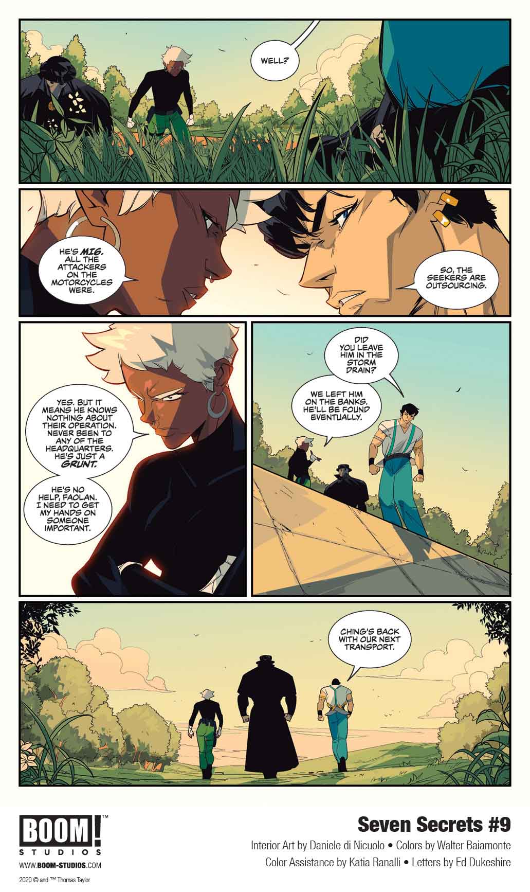 SEVEN SECRETS #9 First Look – BOOM! Studios