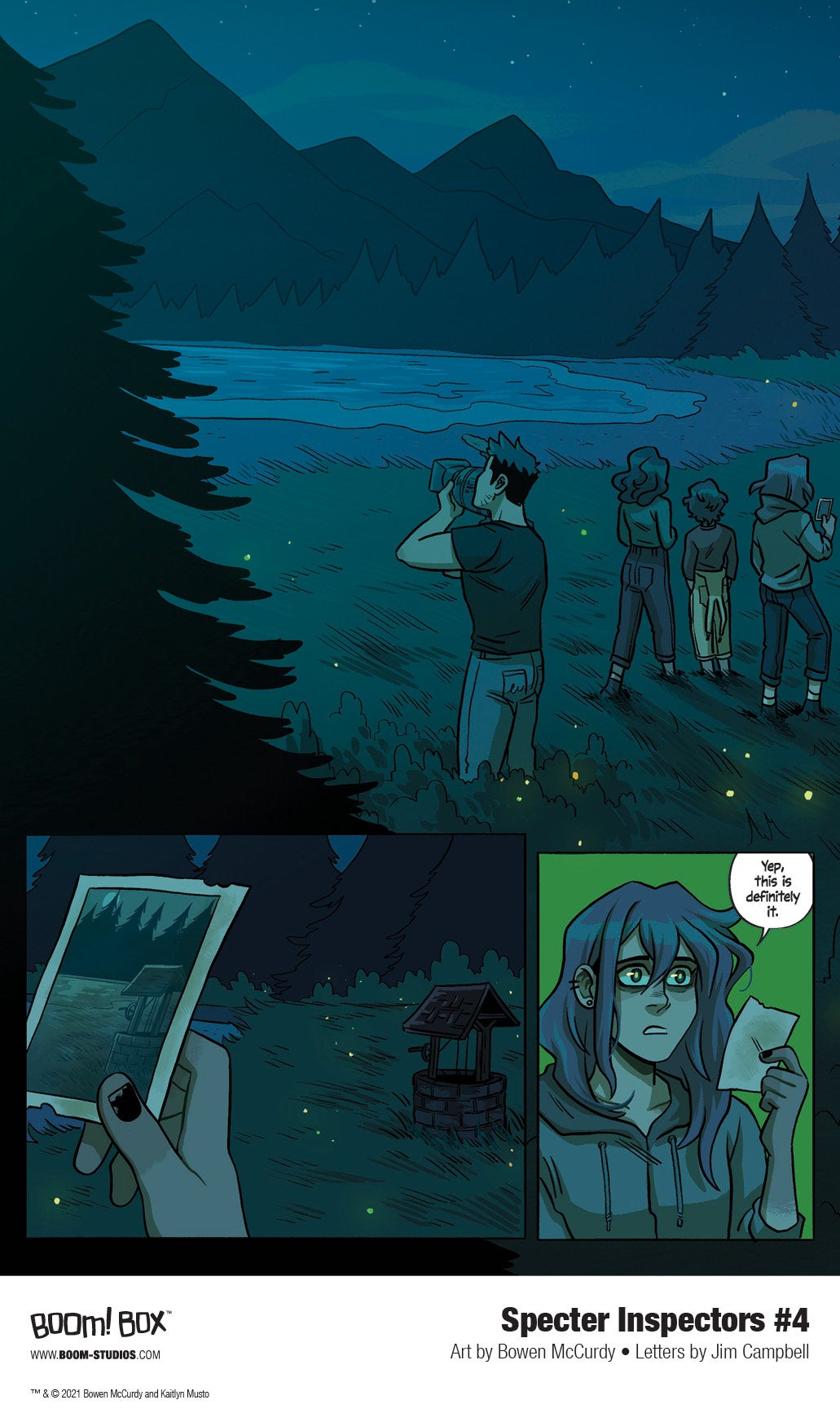 SPECTER INSPECTORS #4 First Look – BOOM! Studios