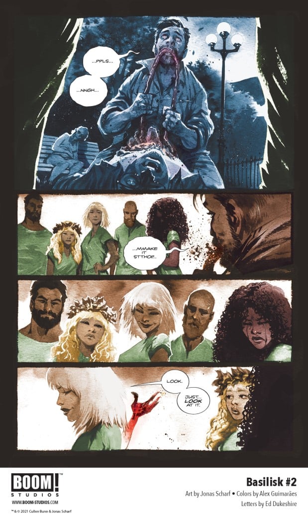 BASILISK #2 First Look – BOOM! Studios