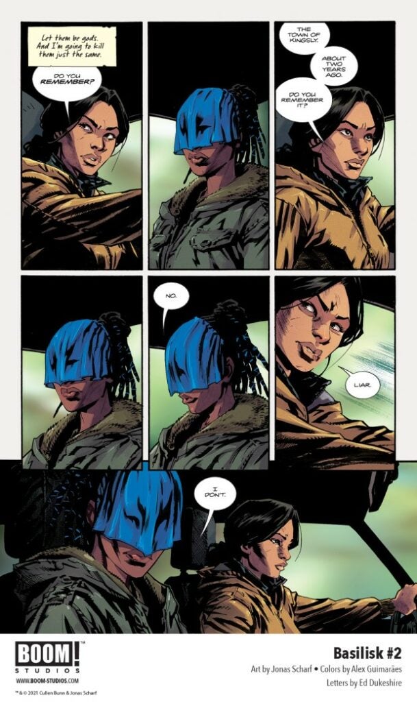 BASILISK #2 First Look – BOOM! Studios