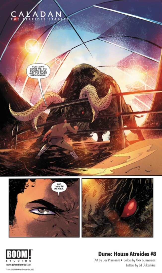 DUNE: HOUSE ATREIDES #8 First Look – BOOM! Studios