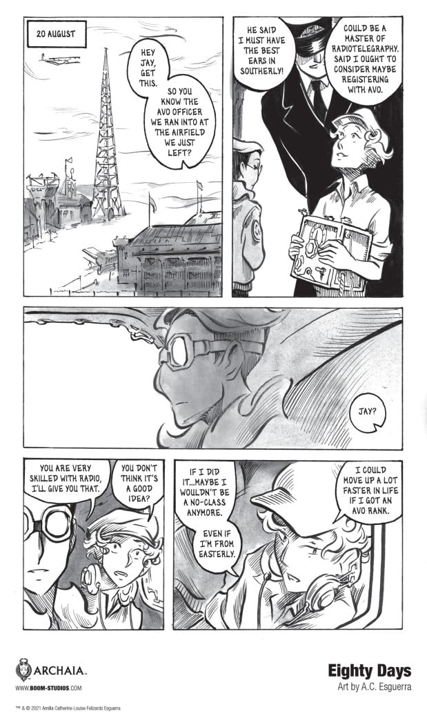 EIGHTY DAYS First Look – BOOM! Studios