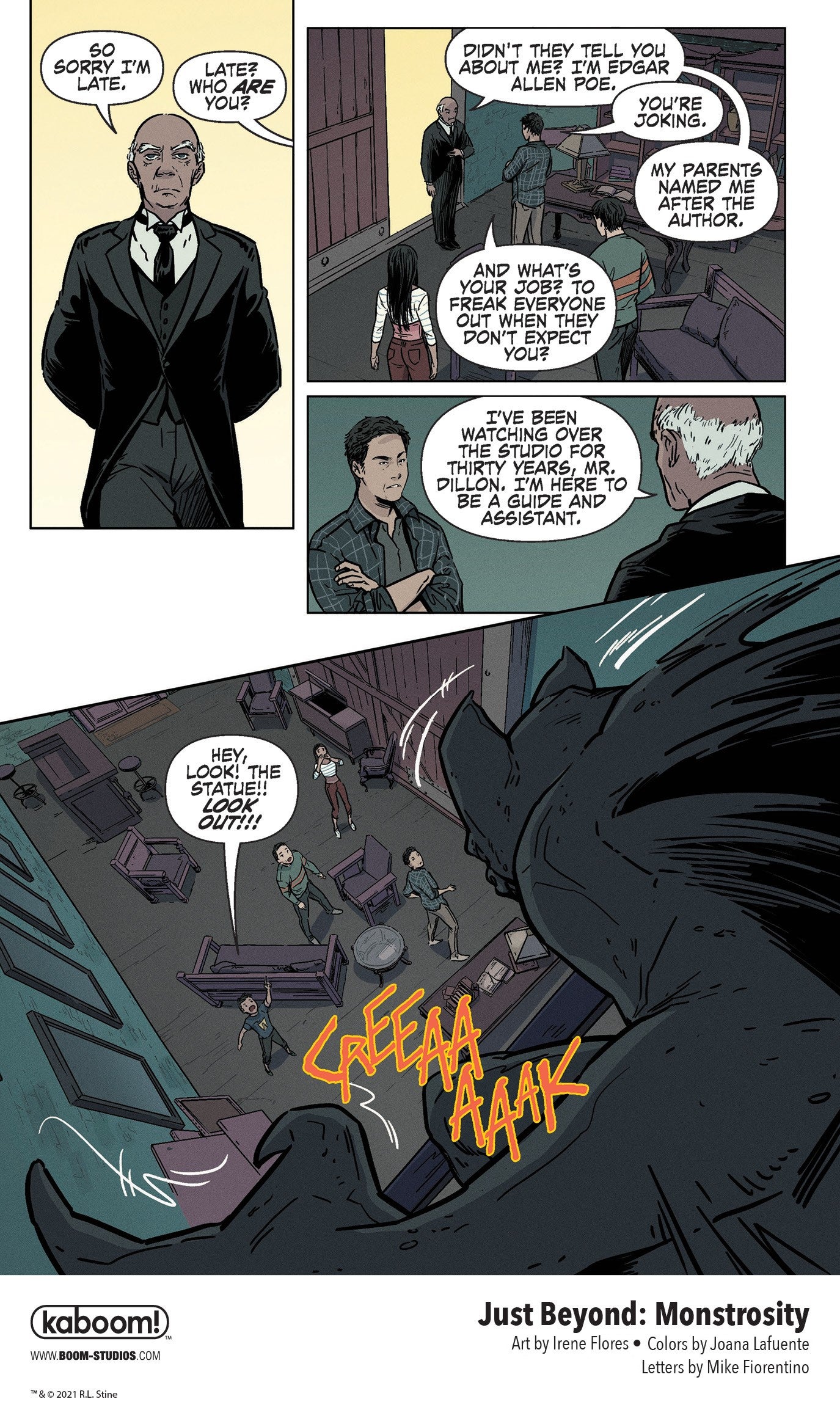 JUST BEYOND: MONSTROSITY First Look – BOOM! Studios