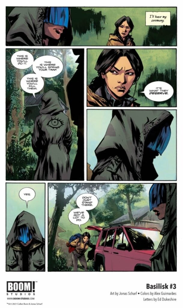 BASILISK #3 First Look – BOOM! Studios