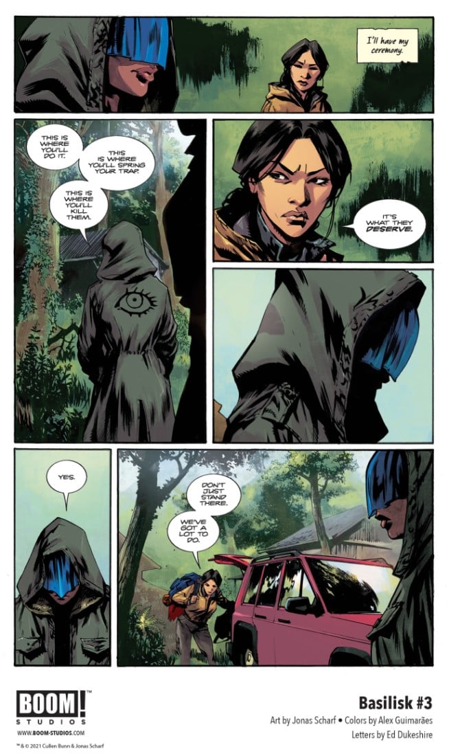 BASILISK #3 First Look – BOOM! Studios