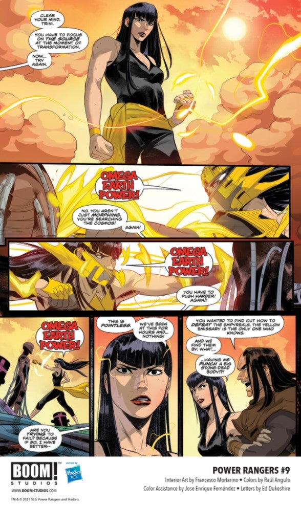 POWER RANGERS #9 First Look – BOOM! Studios