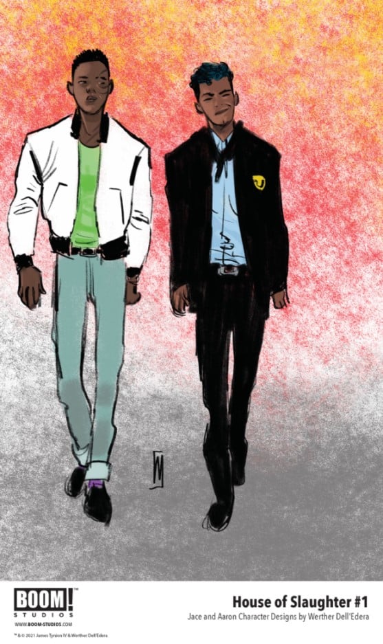 HOUSE OF SLAUGHTER #1 Character Designs – BOOM! Studios