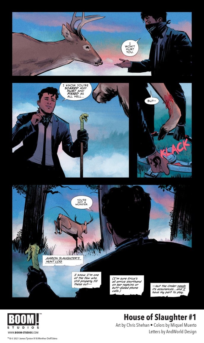 HOUSE OF SLAUGHTER #1 First Look – BOOM! Studios