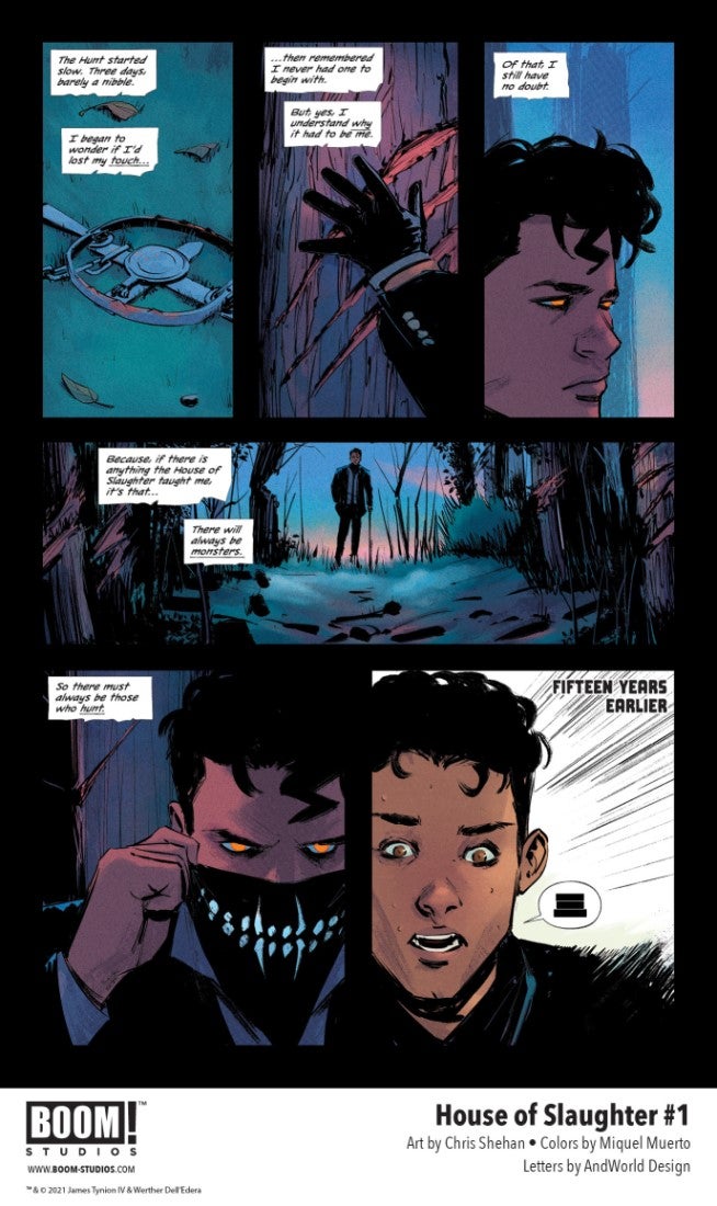 HOUSE OF SLAUGHTER #1 First Look – BOOM! Studios