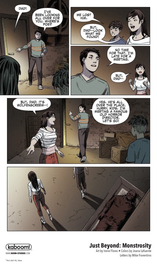 JUST BEYOND: MONSTROSITY New Extended Look – BOOM! Studios