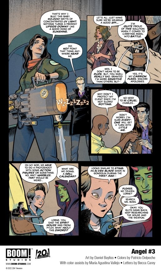 ANGEL #3 First Look - BOOM! Studios