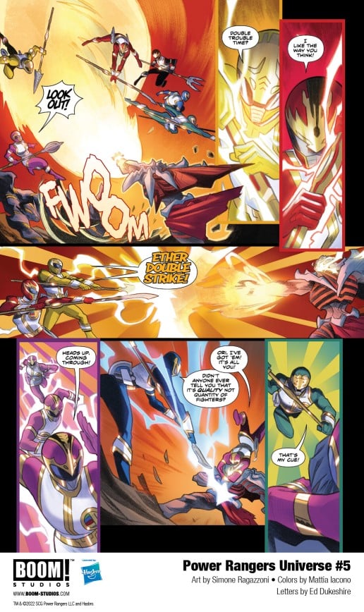 POWER RANGERS UNIVERSE #5 First Look - BOOM! Studios