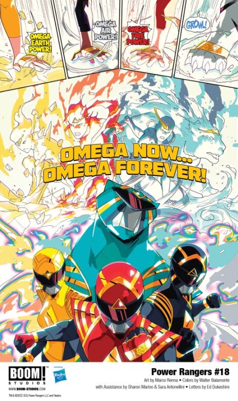 POWER RANGERS #18 First Look - BOOM! Studios